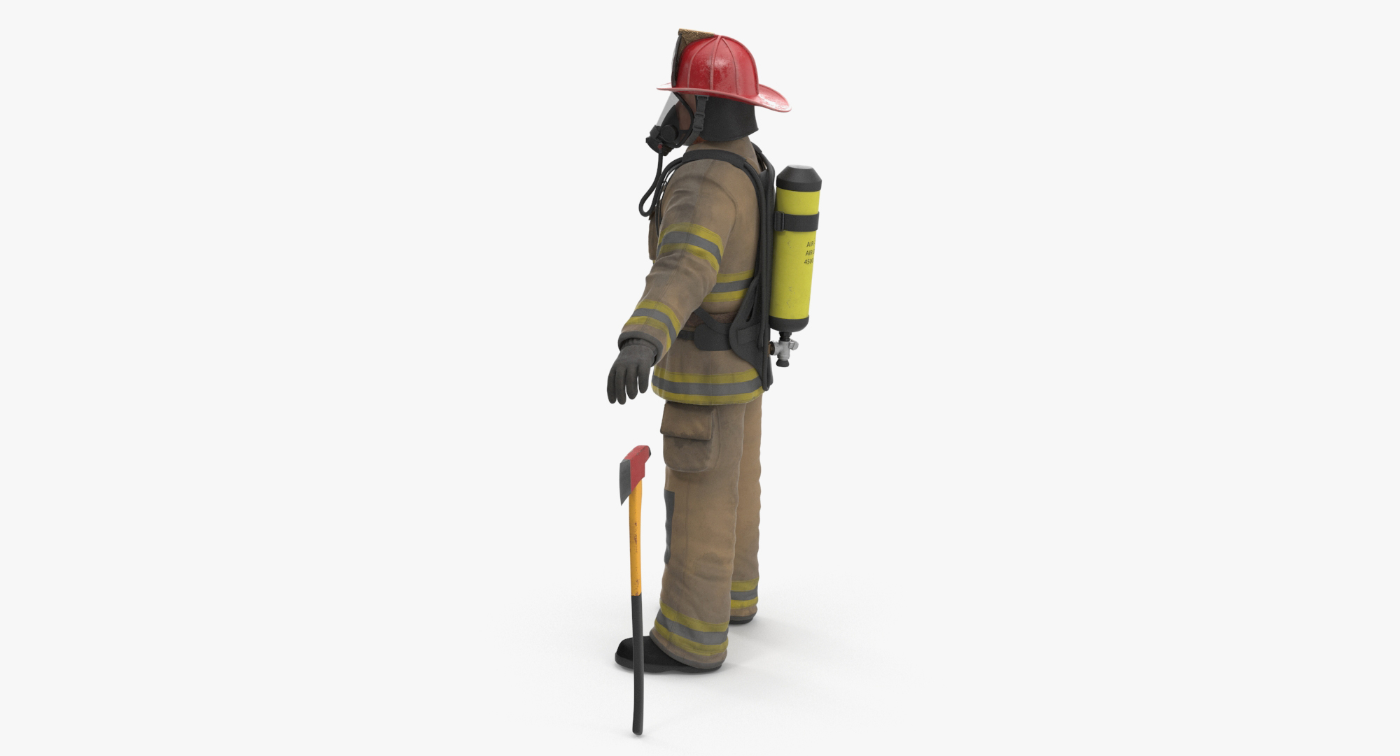 3d firefighter fighter