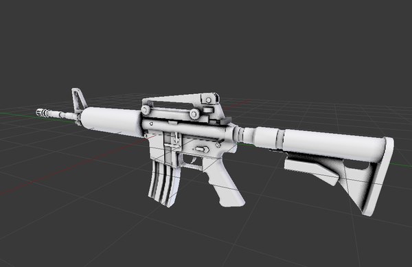 3d m4a1 fps model