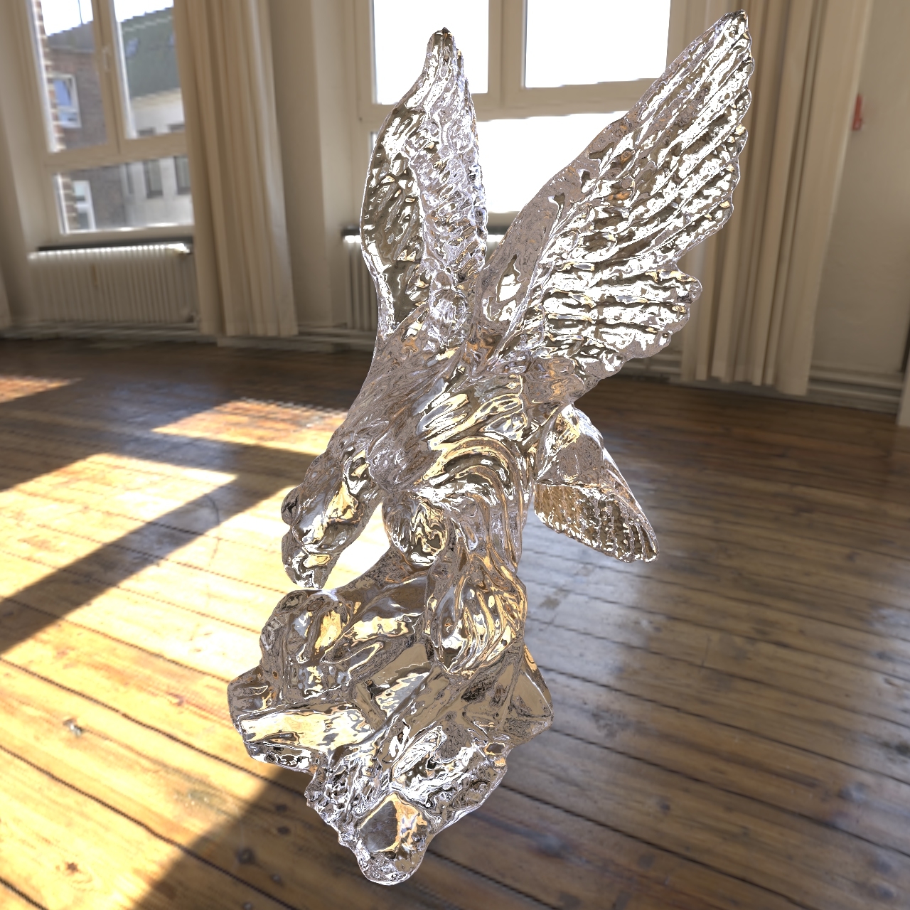 modelo 3d Estatua de águila - TurboSquid 1048914