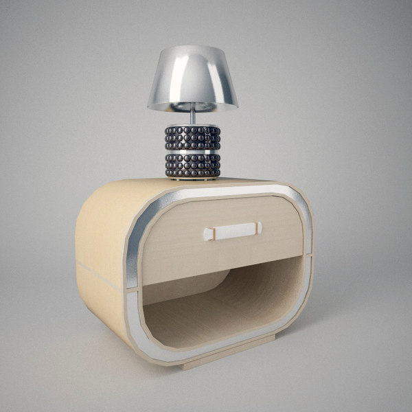 nella bedside table 3d model