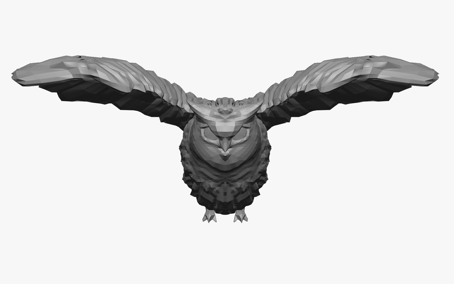 3d model owl