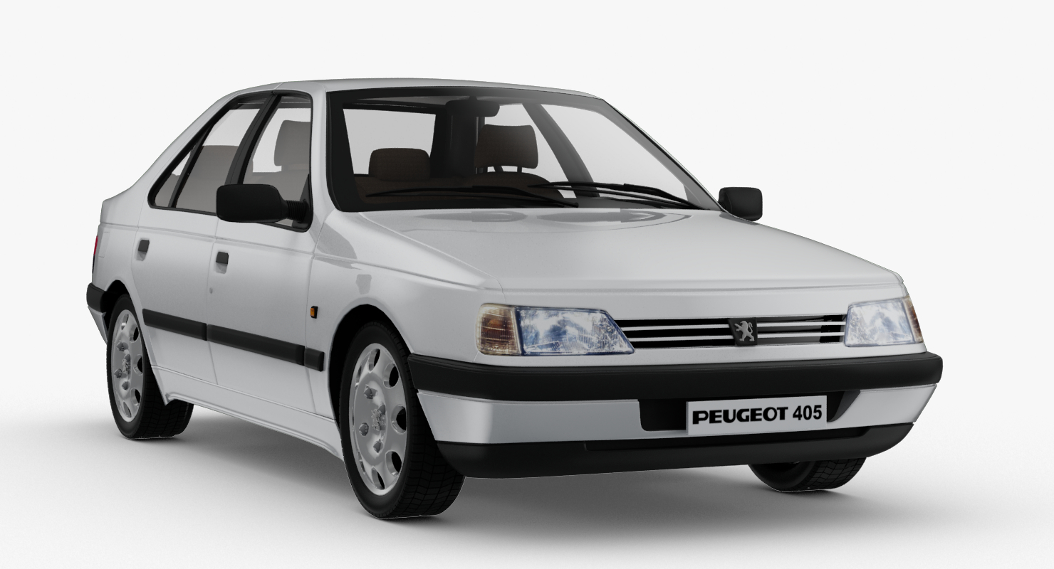 peugeot 405 glx 3d max