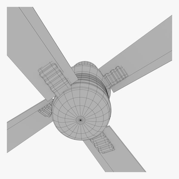 3d model ceiling fan