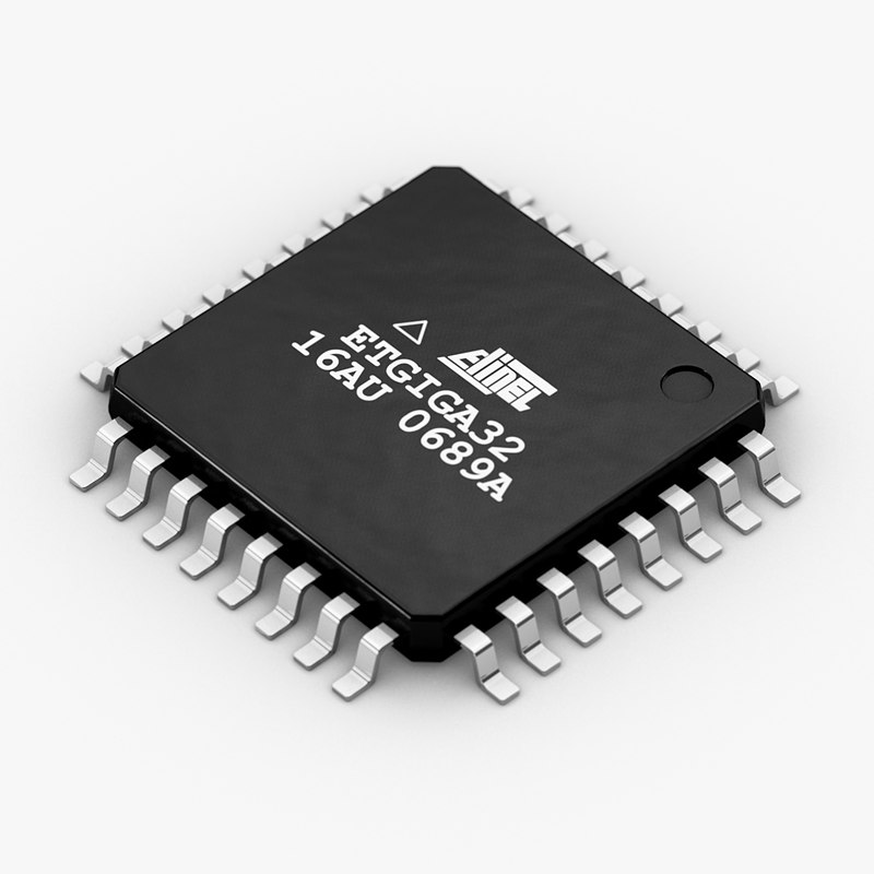 tqfp 32 3d obj