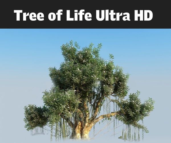tree life ultra hd 3d model