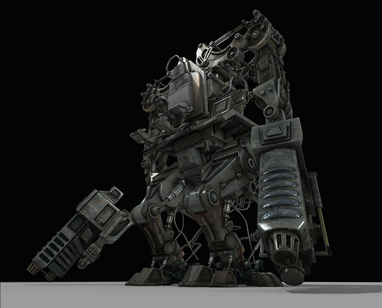 3d Model Rigged Apu Matrix