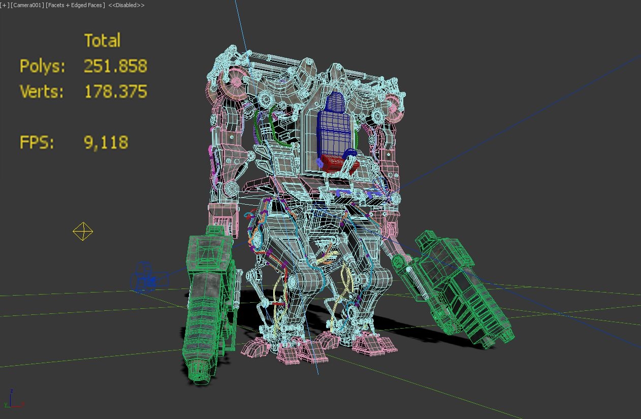 3d Model Rigged Apu Matrix