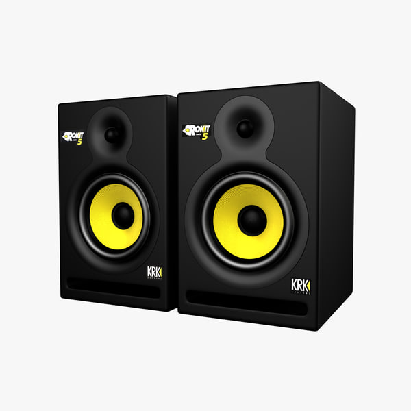 3d monitor krk model