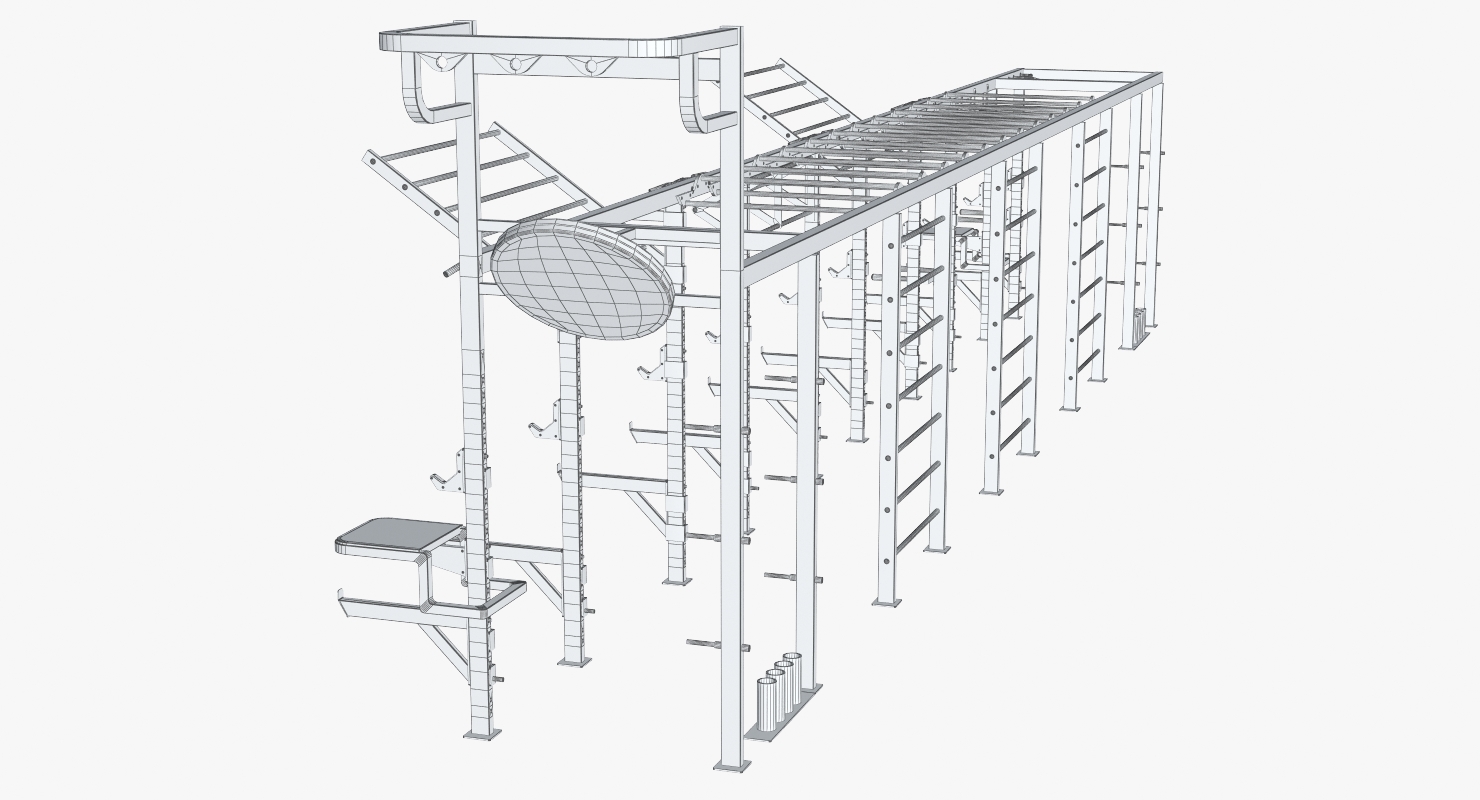 3d functional training rig range model