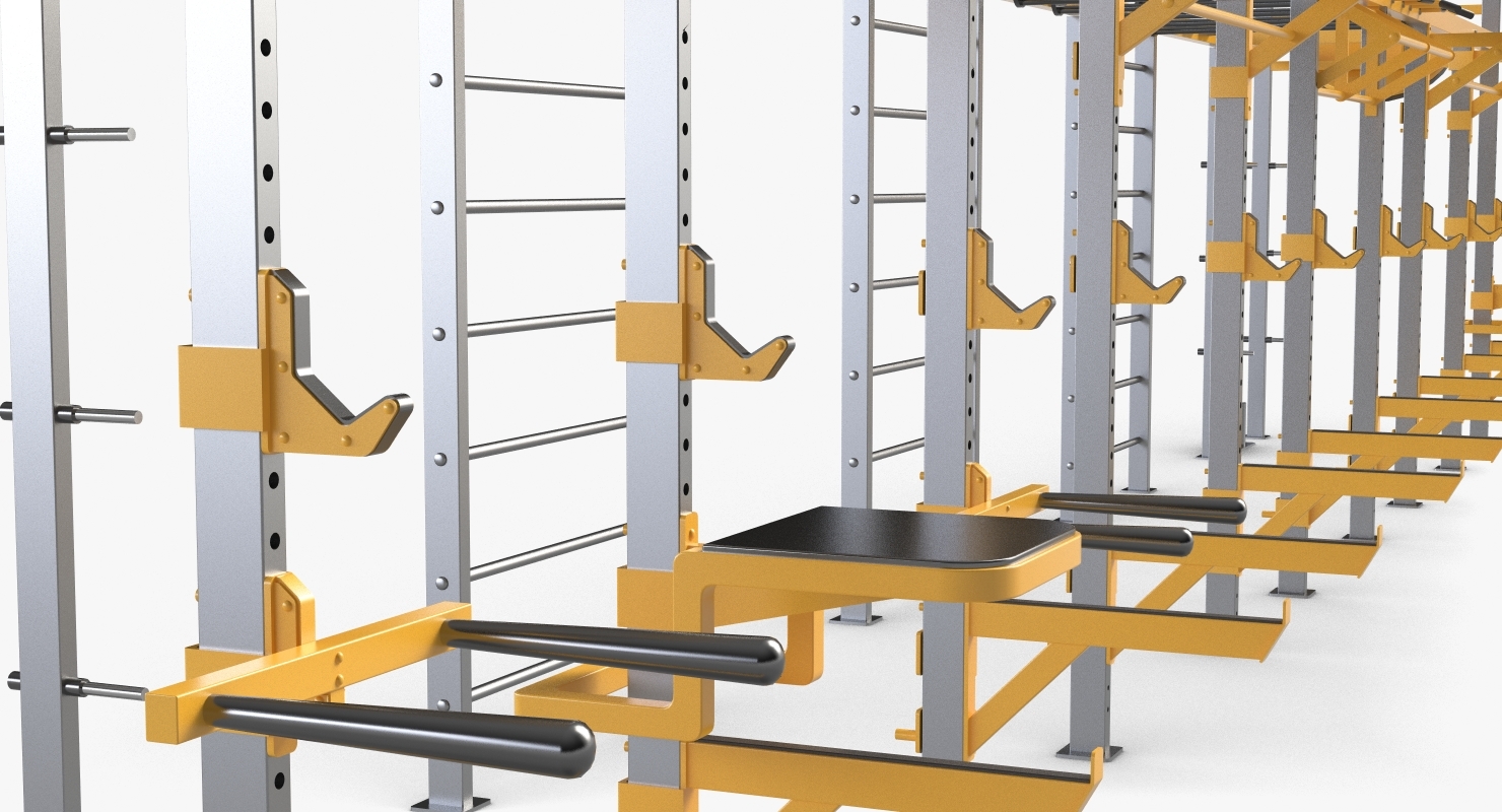 3d functional training rig range model