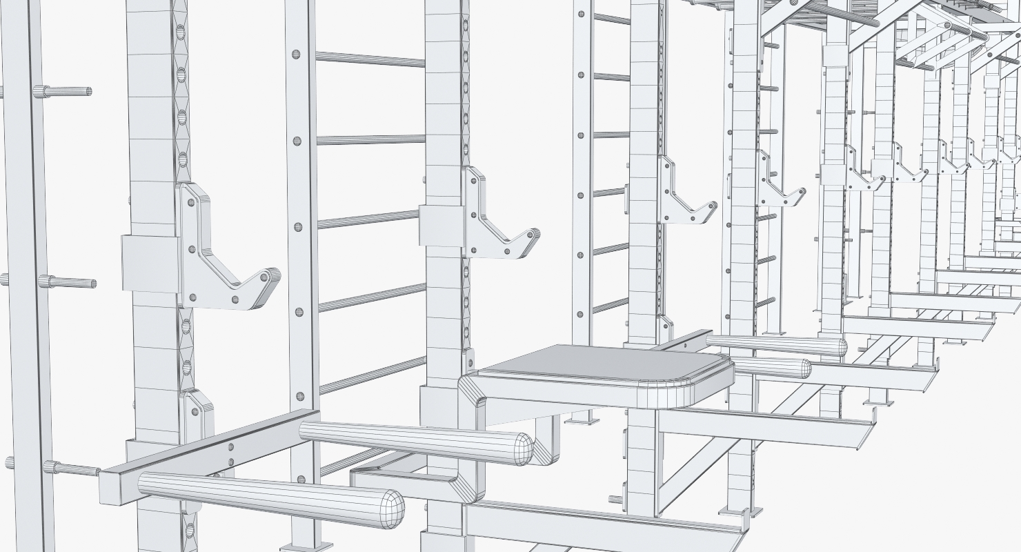 3d functional training rig range model