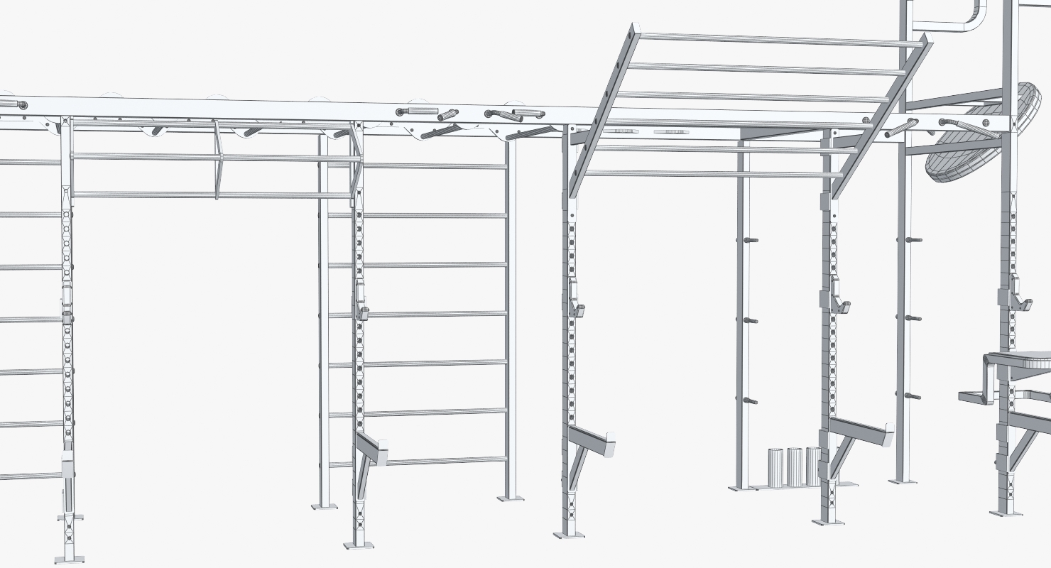 3d functional training rig range model