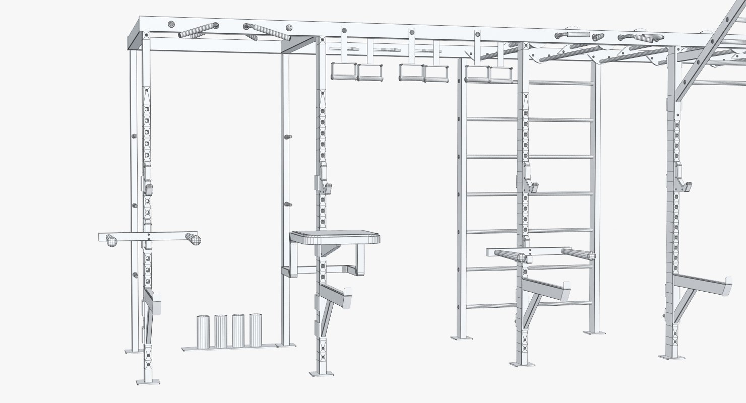 3d functional training rig range model