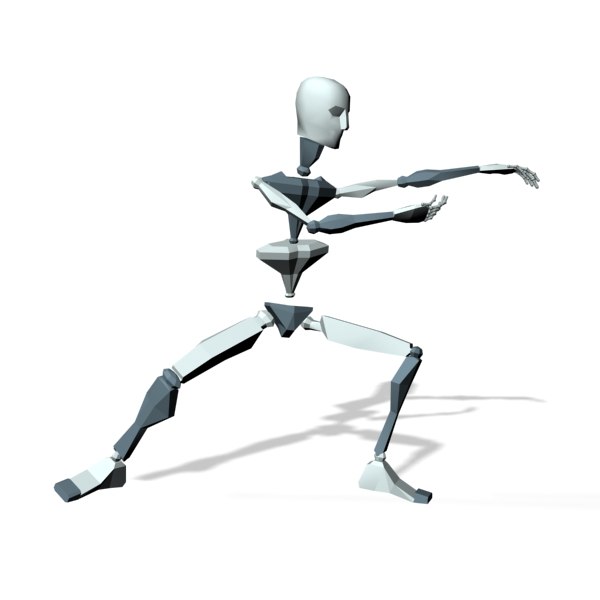 Motion Biovision master biped skeleton