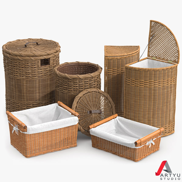 Basket 3D Models for Download | TurboSquid