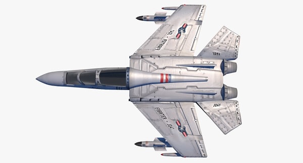 3d war jet fighter aircraft