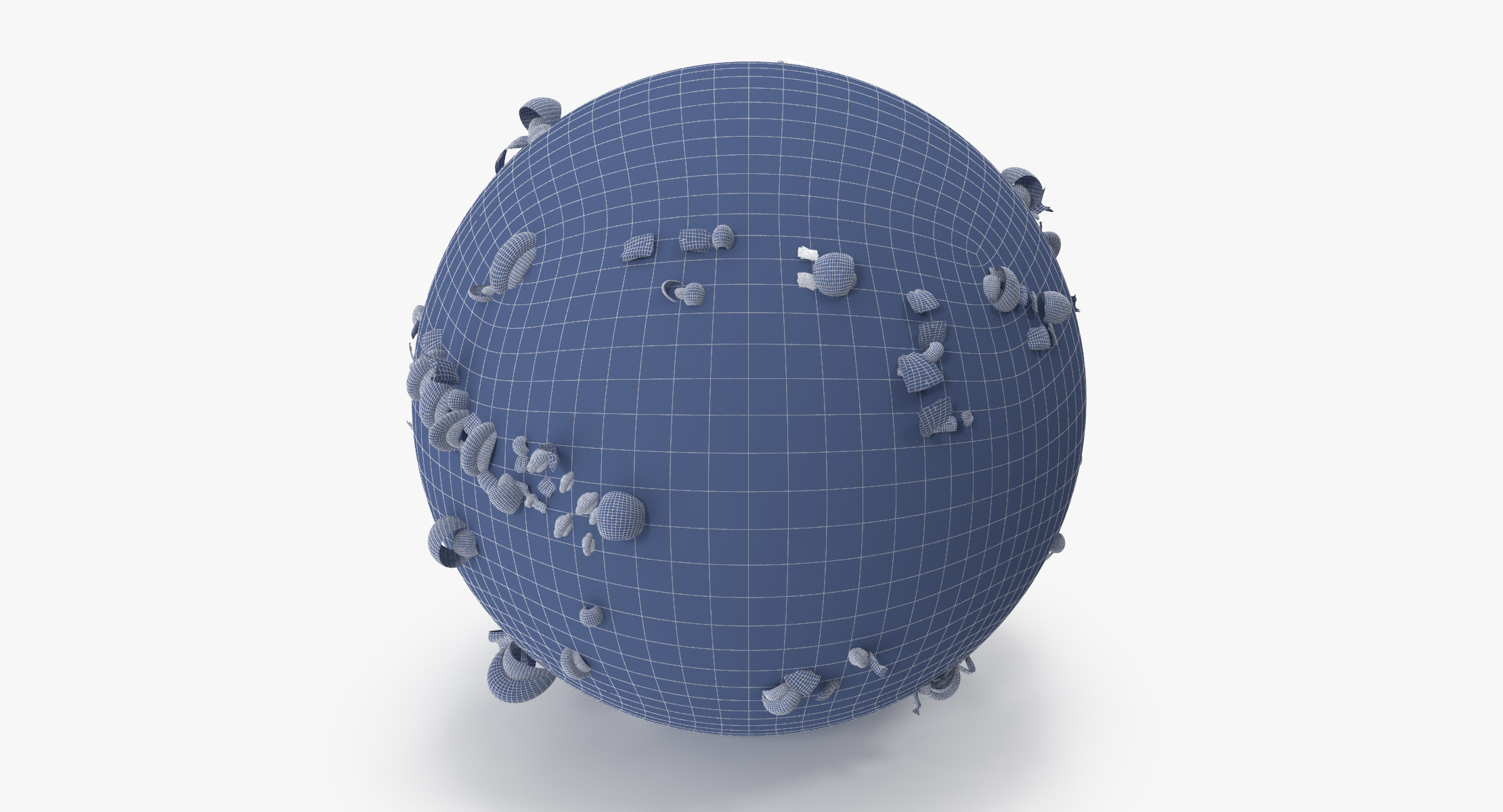 3d model sun photorealistic