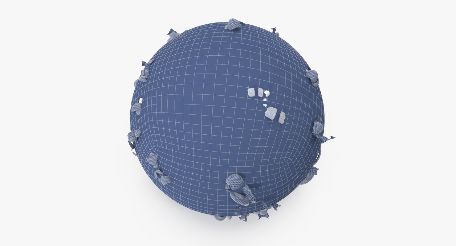 3d model sun photorealistic