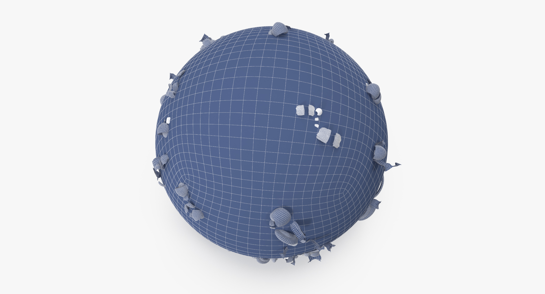 3d model sun photorealistic