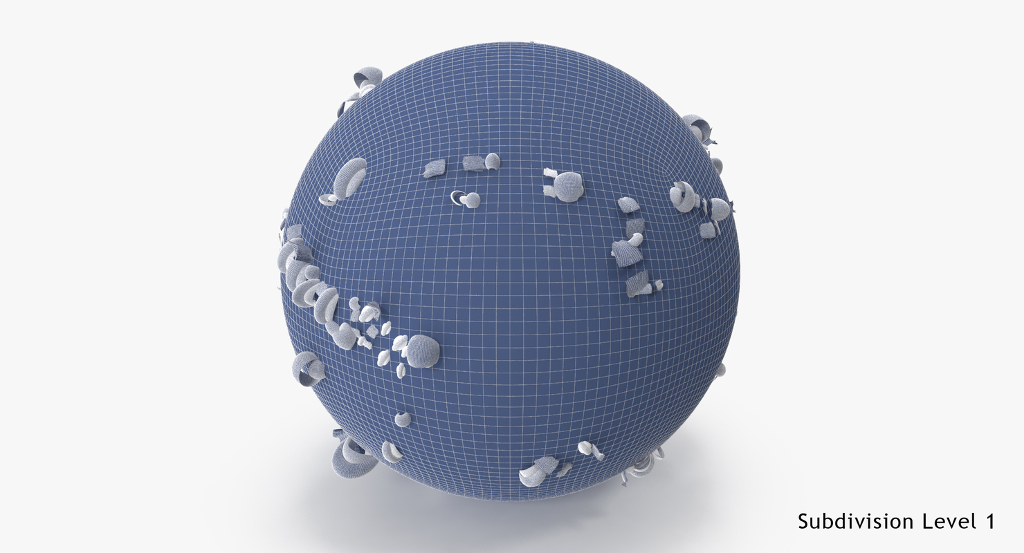 3d model sun photorealistic