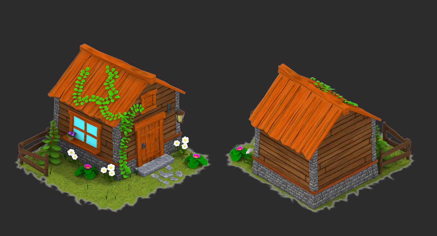 3d model games house