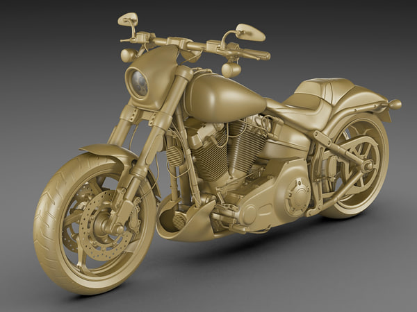 3d harley davidson pro