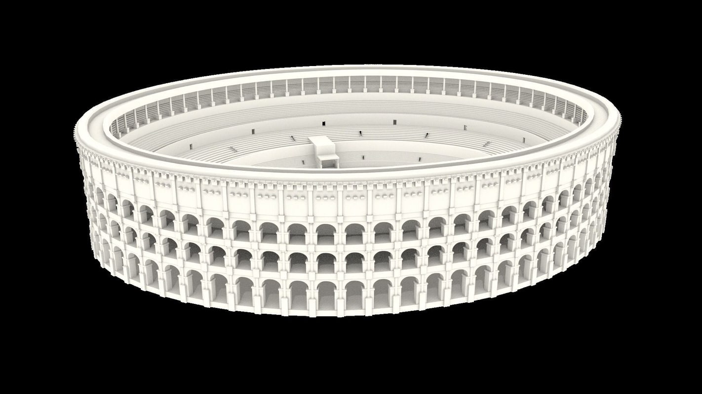 modelo 3d Coliseo de Roma - TurboSquid 1050562
