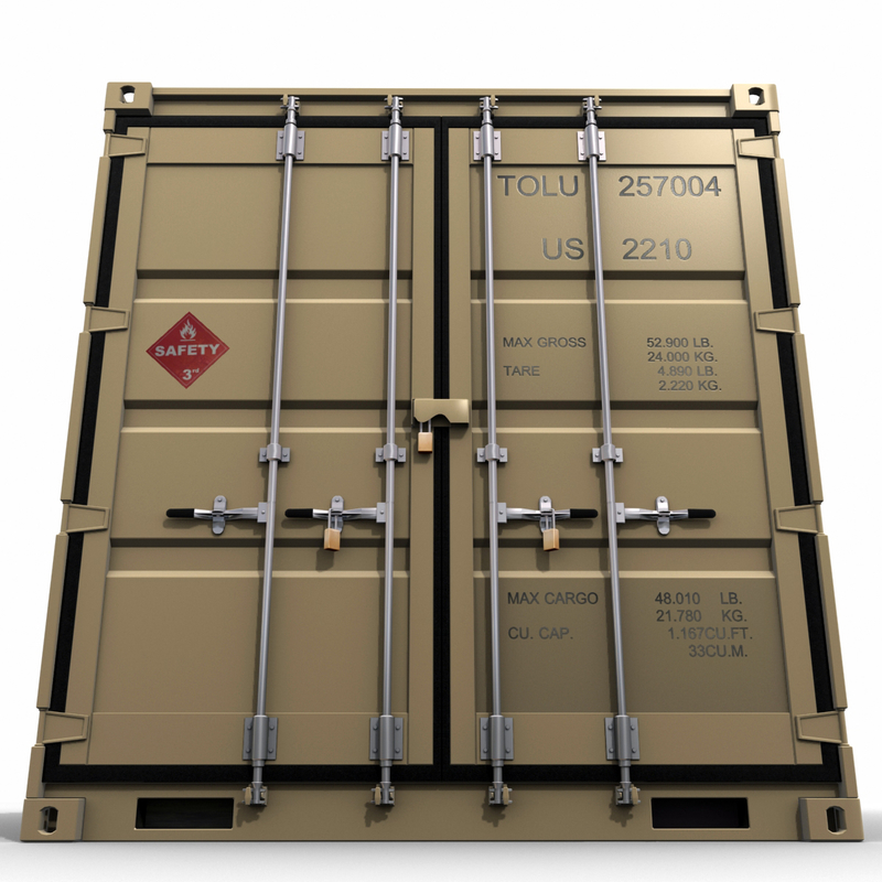 max military containers