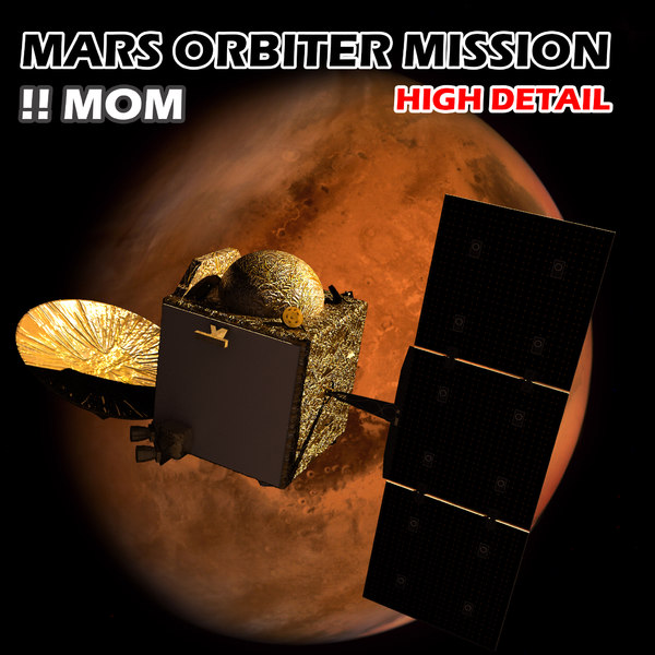 modelo 3d MISIÓN DEL ORBITADOR DE MARTE (MOM) - TurboSquid 1051096