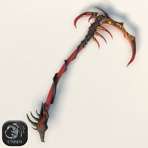 Blender Scythe Models | TurboSquid