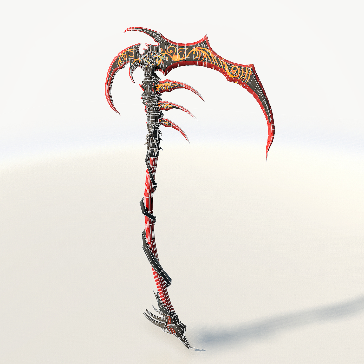 Foice da ceifeira Modelo 3D - TurboSquid 1051107