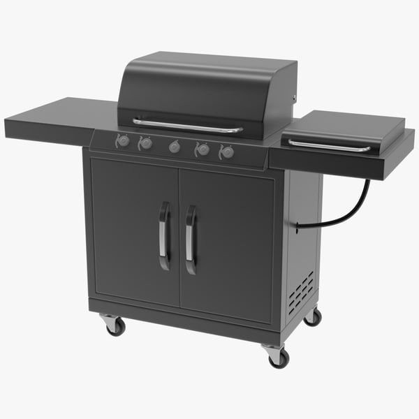 Gas Grill 3D Models for Download | TurboSquid