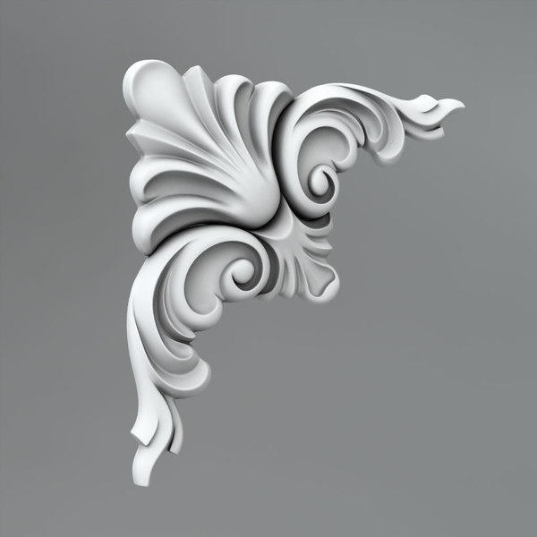 Corner Element 3D Models for Download | TurboSquid