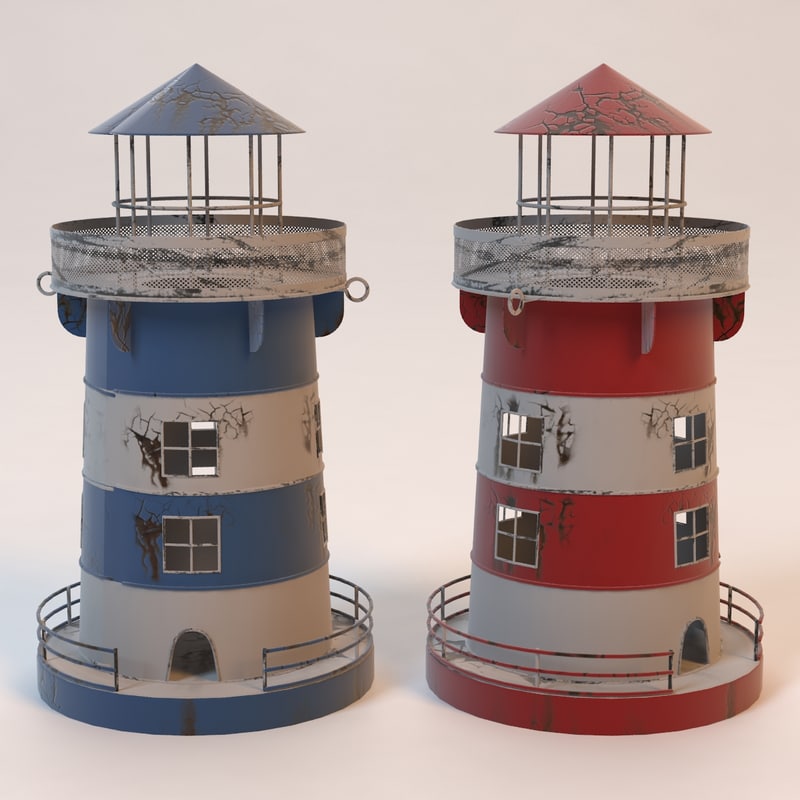 light lighthouse obj