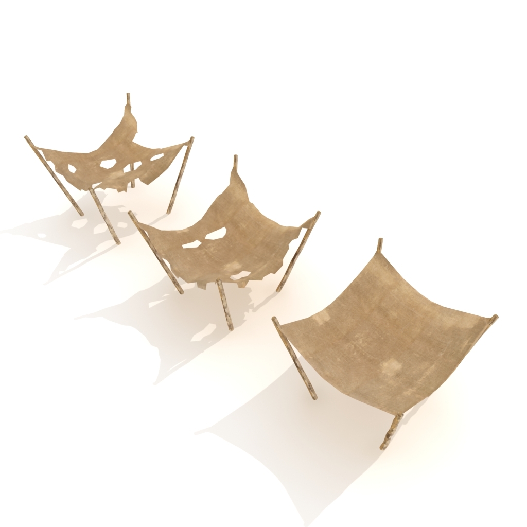 scaffolding set 3d model