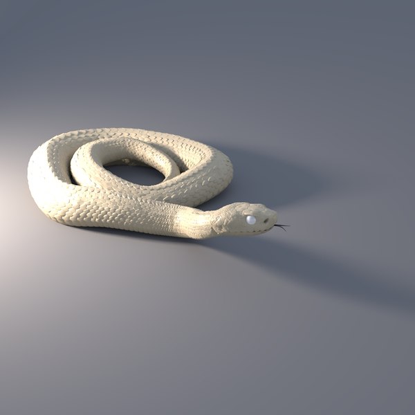 adder viper snake animation 3d c4d