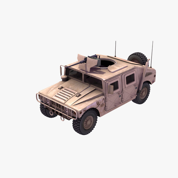 modelo 3d HMMWV Egipcio - TurboSquid 1051565