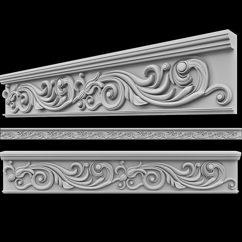 3d model moulding