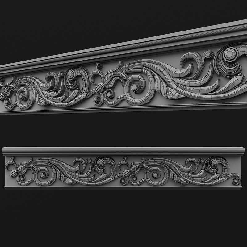 3d model moulding