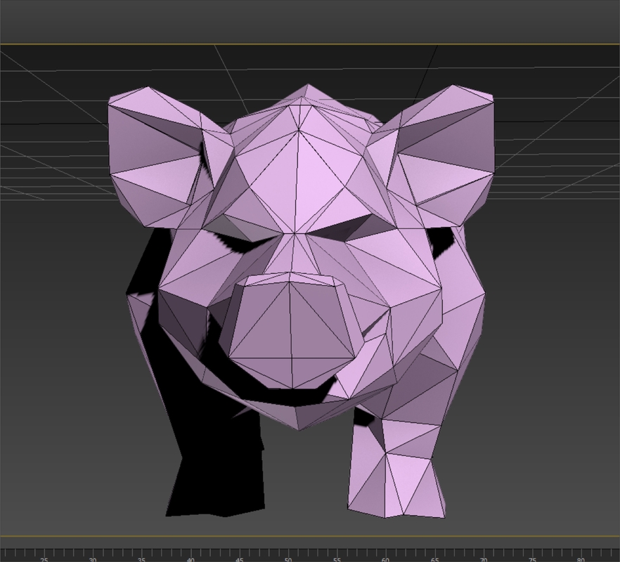 3d pig printing model