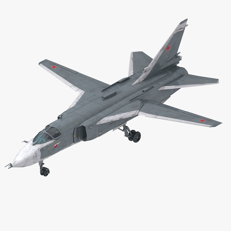 3d model su-24 ready