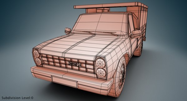 zamyad pickup 3d model