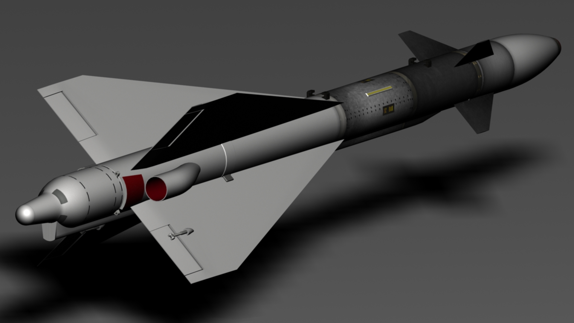 r-40td missile soviet obj