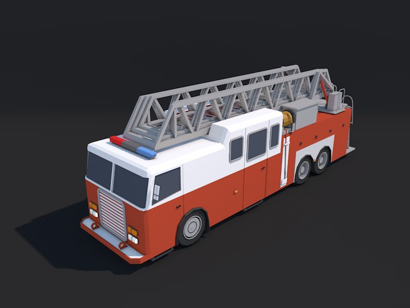 Fire Engine 3D Models for Download | TurboSquid