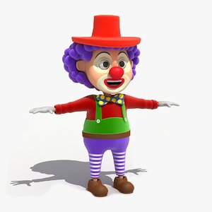 Clown 3D Models for Download | TurboSquid