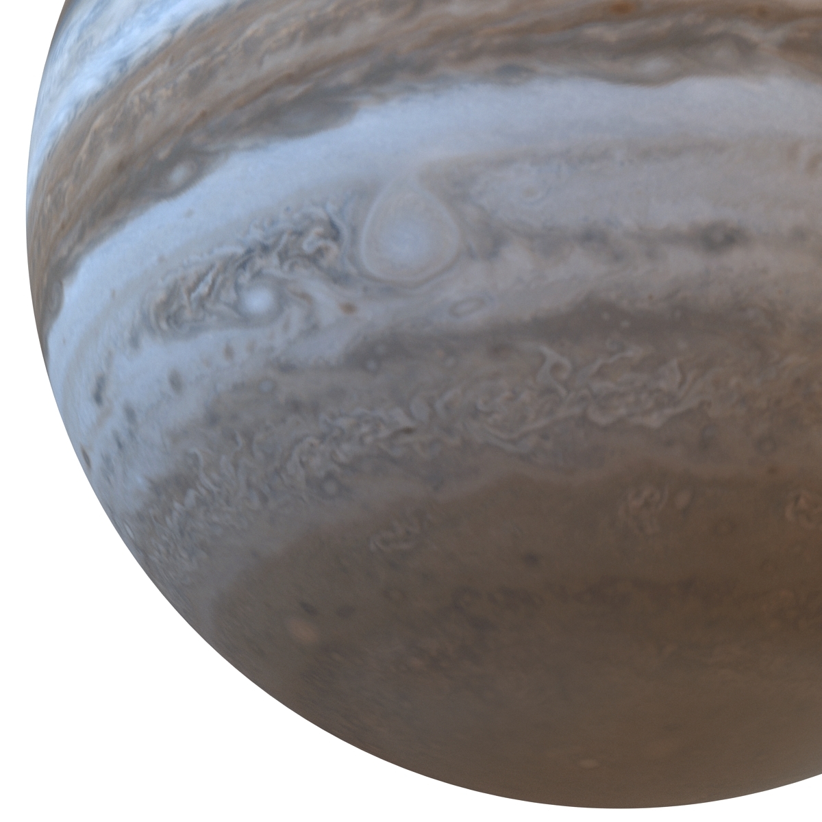 3d model of jupiter planet
