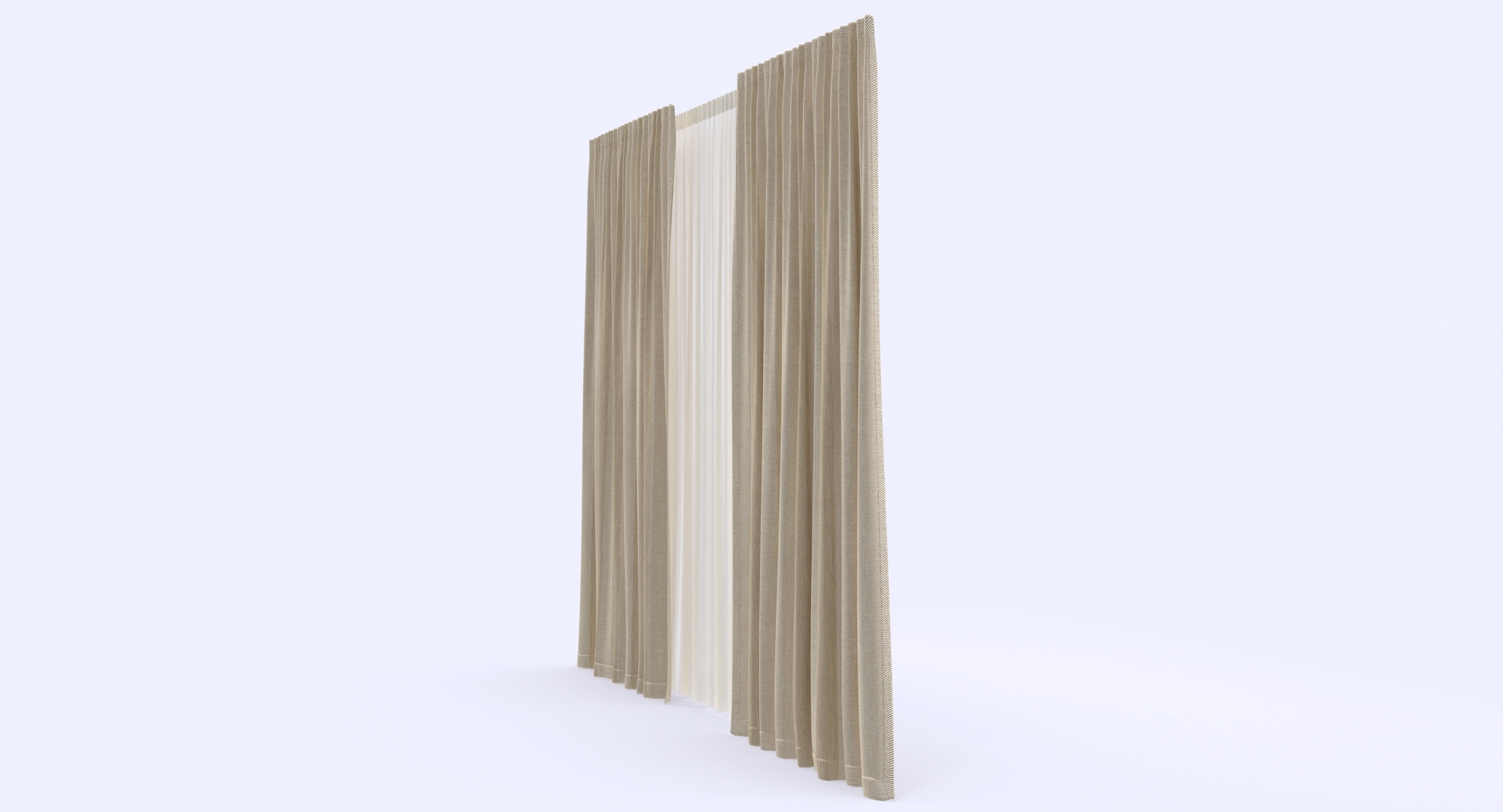 3ds max curtain