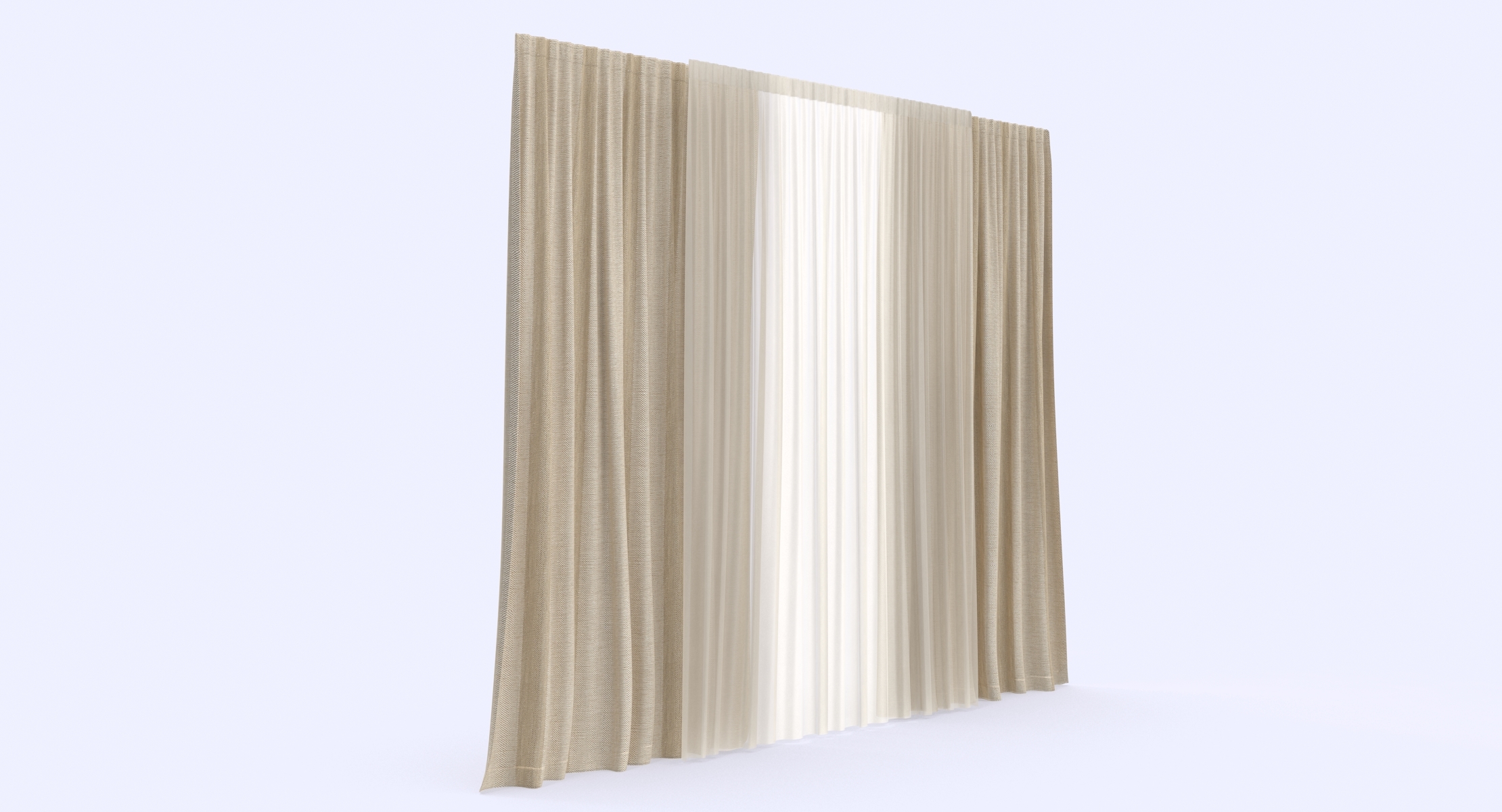 3ds max curtain