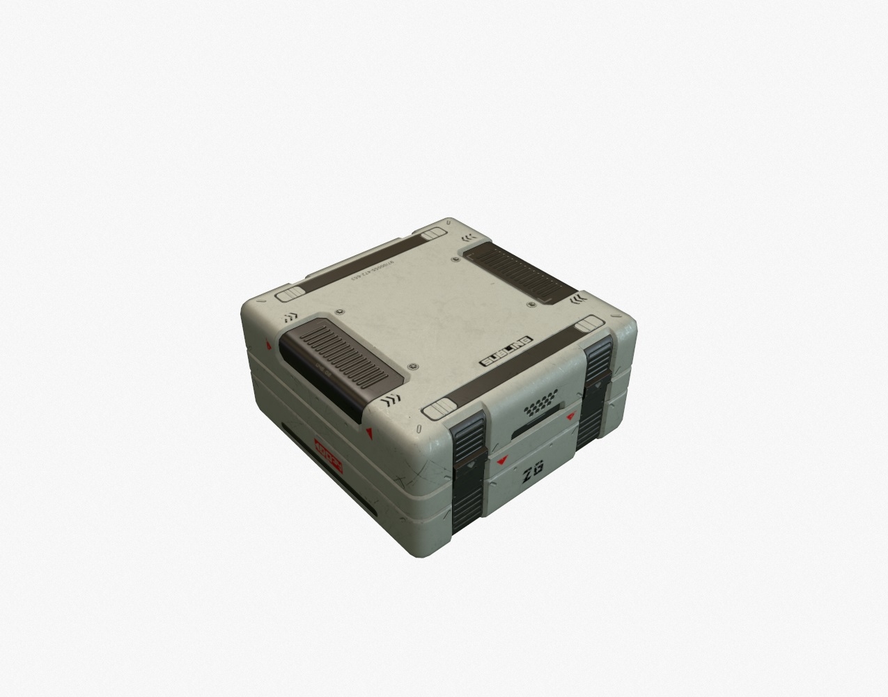 sci fi box 3d max