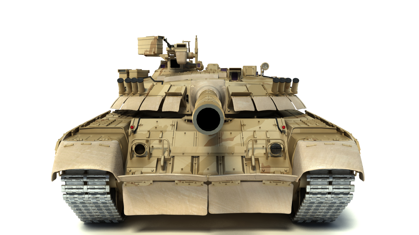 3d t-80ud main battle tank model